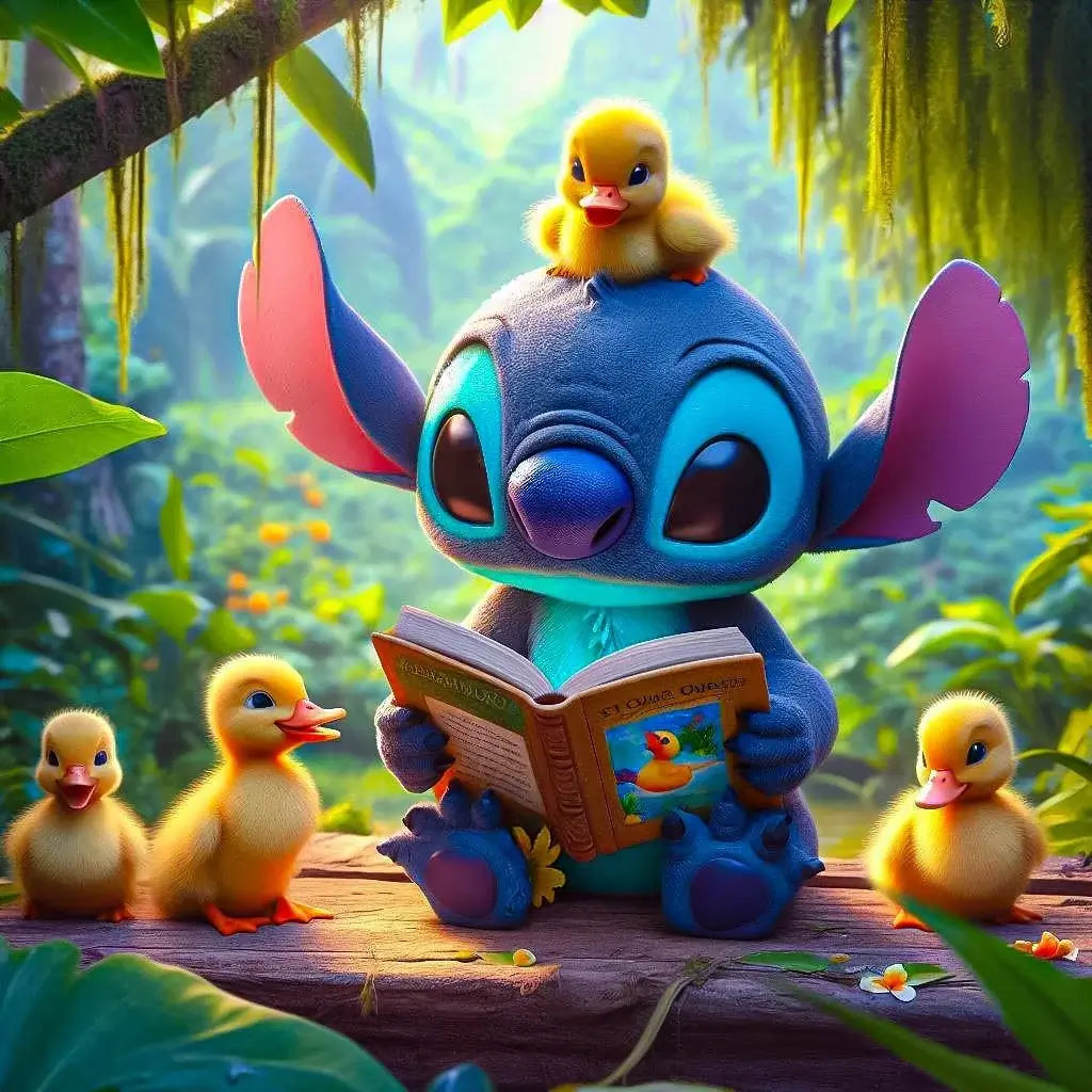 Stitch Cartoon Animation Full Drill 5D DIY Diamond Art Kits